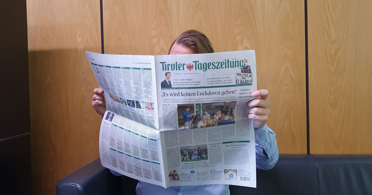 296.000 Leser täglich: TT ist absolute Nummer eins in Tirol | Tiroler ...