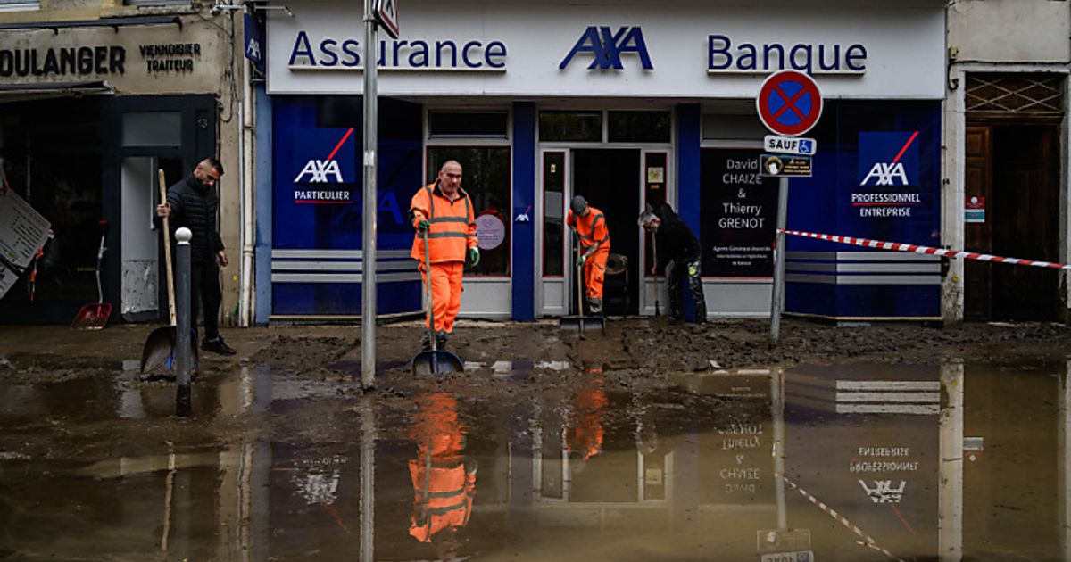 Große Teile Frankreichs kämpfen gegen Wassermassen | Tiroler ...