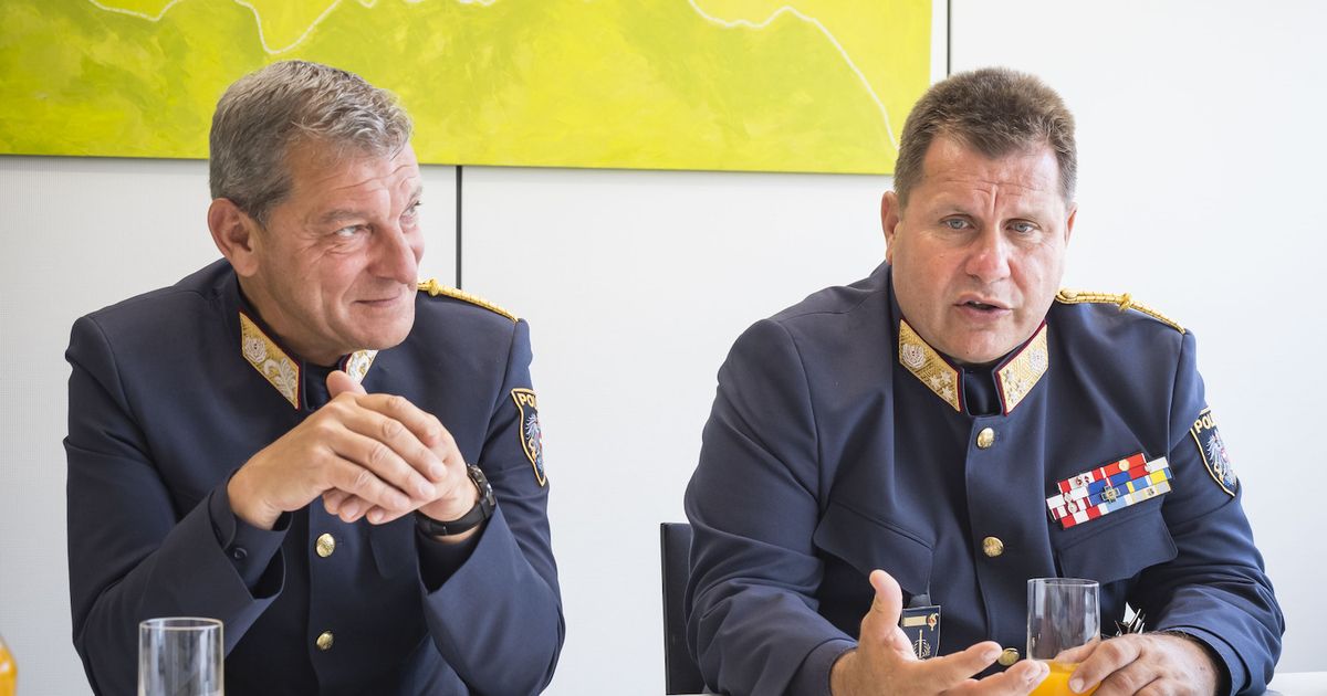 Klimakleber und die Polizei: Bundespolizei-Chef Michael Takacs ...