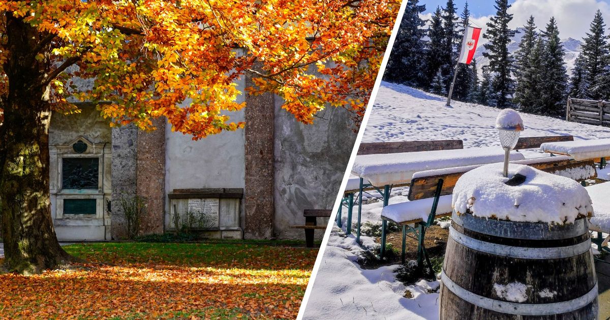 Nach föhnigen 20 Grad: Kommt jetzt der Wettersturz samt Schnee nach ...