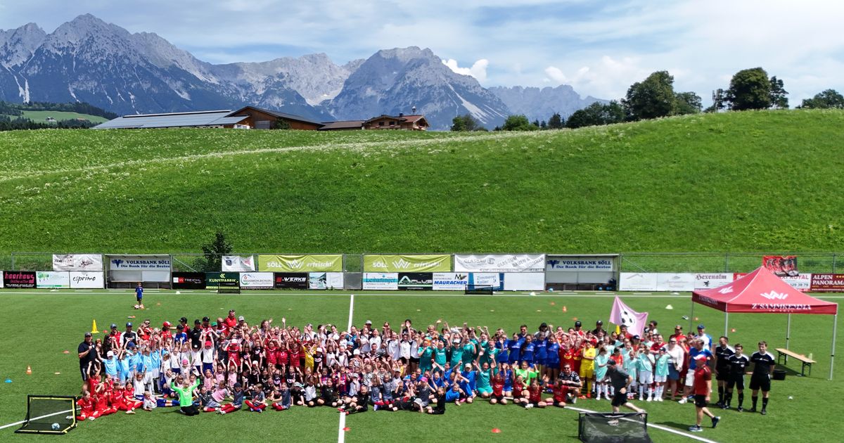 26 Teams am Platz: Das war der Tag des Mädchenfußballs in Söll ...