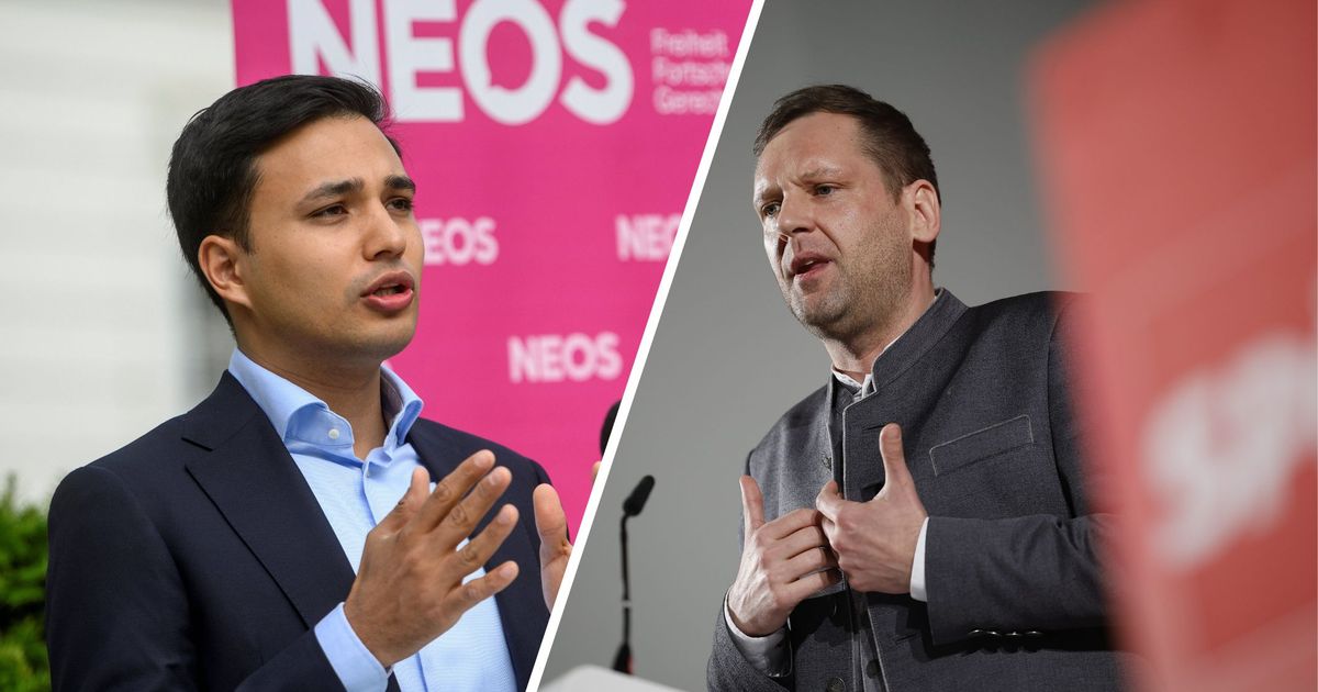 Yannick Shetty führt jetzt den NEOS-Parlamentsklub, Philip Kucher die ...