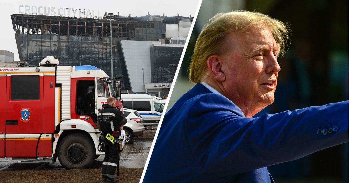 Ort des Terroranschlags: Was Donald Trump mit der Moskauer Crocus City ...
