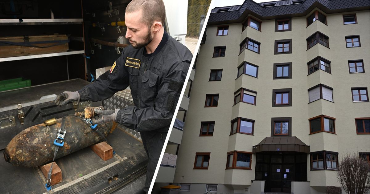 „War gerade beim Mittagessen“: So haben Anrainer den Fund einer Bombe ...