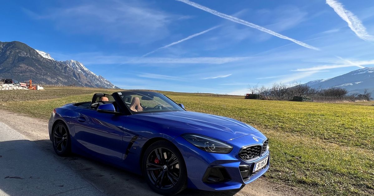 Roadster BMW Z4 M40i: Offener Blick über den Alpenrand | Tiroler Tageszeitung – Aktuelle ...