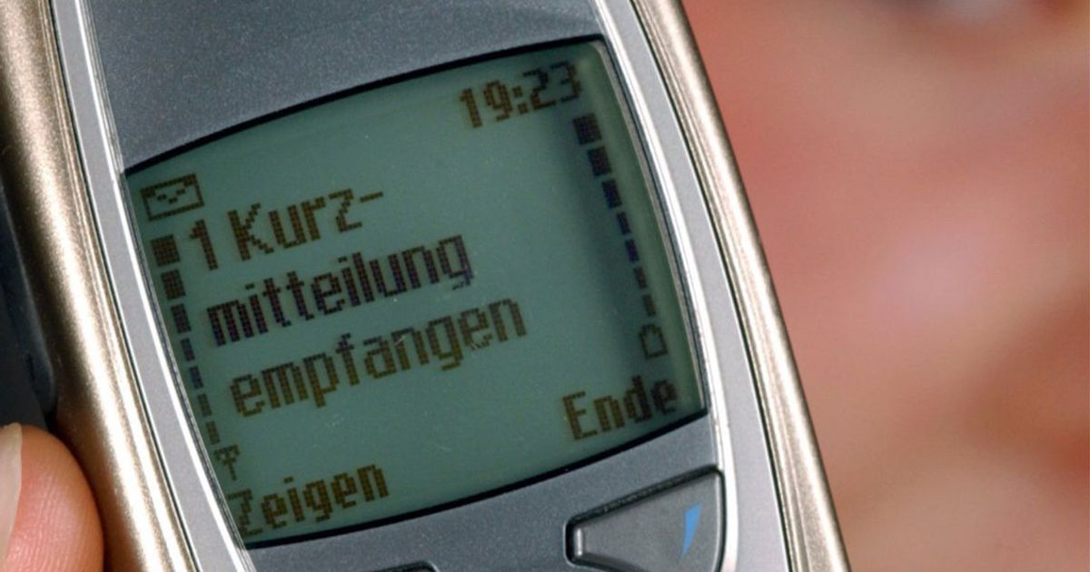 Nach fast 30 Jahren: Die erste SMS der Welt wird als Code versteigert ...