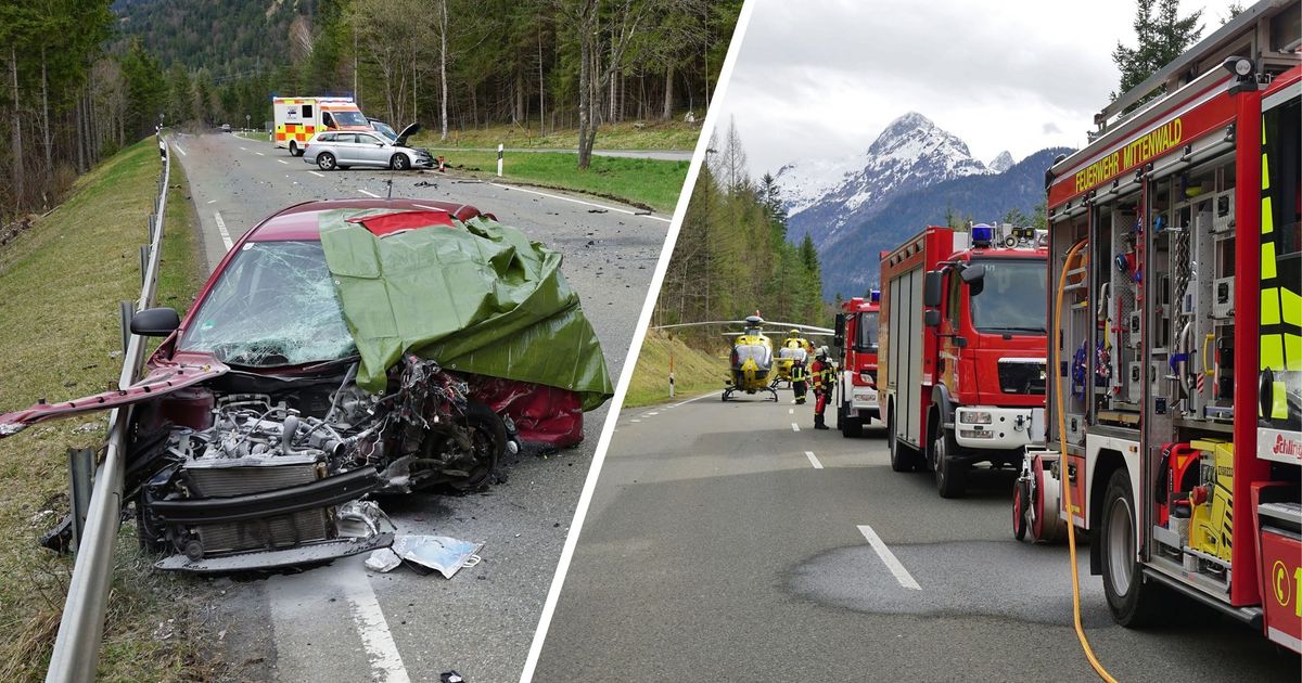 Tirolerin starb bei Frontalunfall in Mittenwald, zwei Mitfahrer schwer verletzt | Tiroler ...