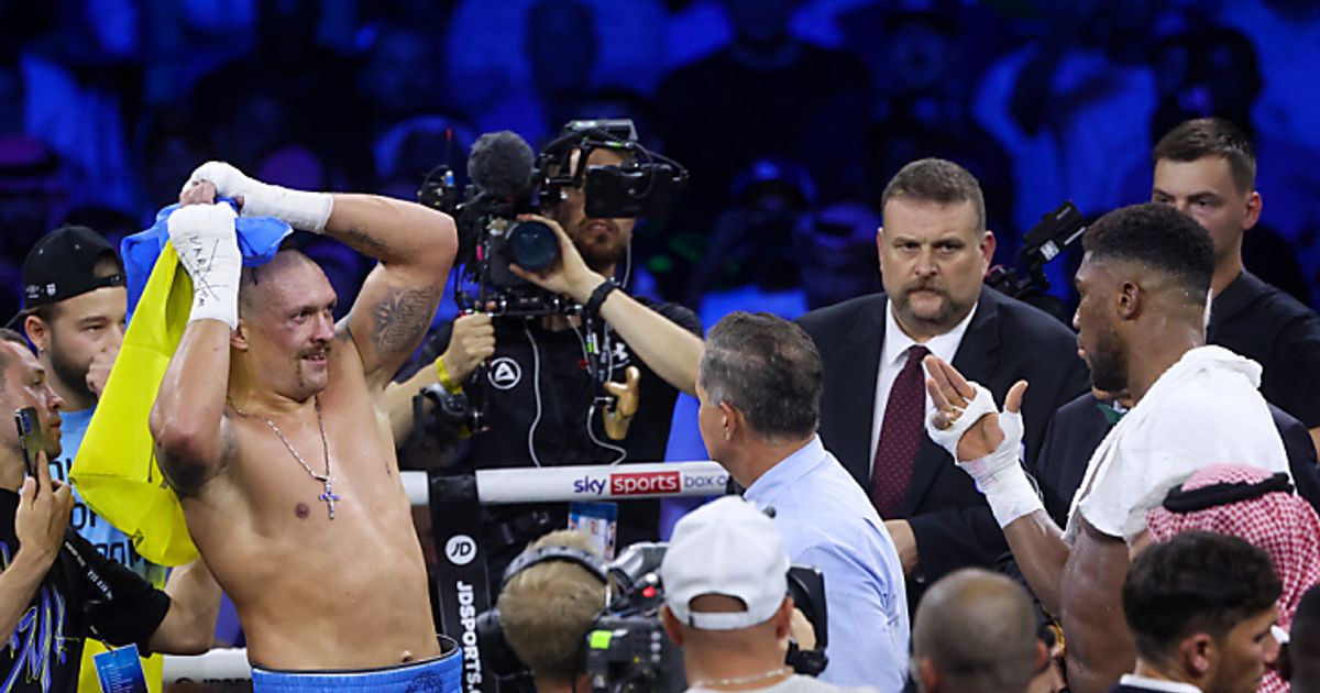Usyk will nach Sieg über Joshua nun gegen Fury kämpfen | Tiroler ...