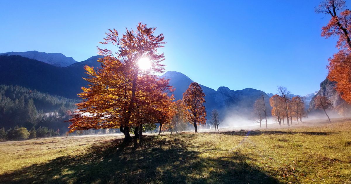 Bis zu 24 Grad in Tirol: Neue Woche glänzt mit goldenem Oktober-Wetter ...