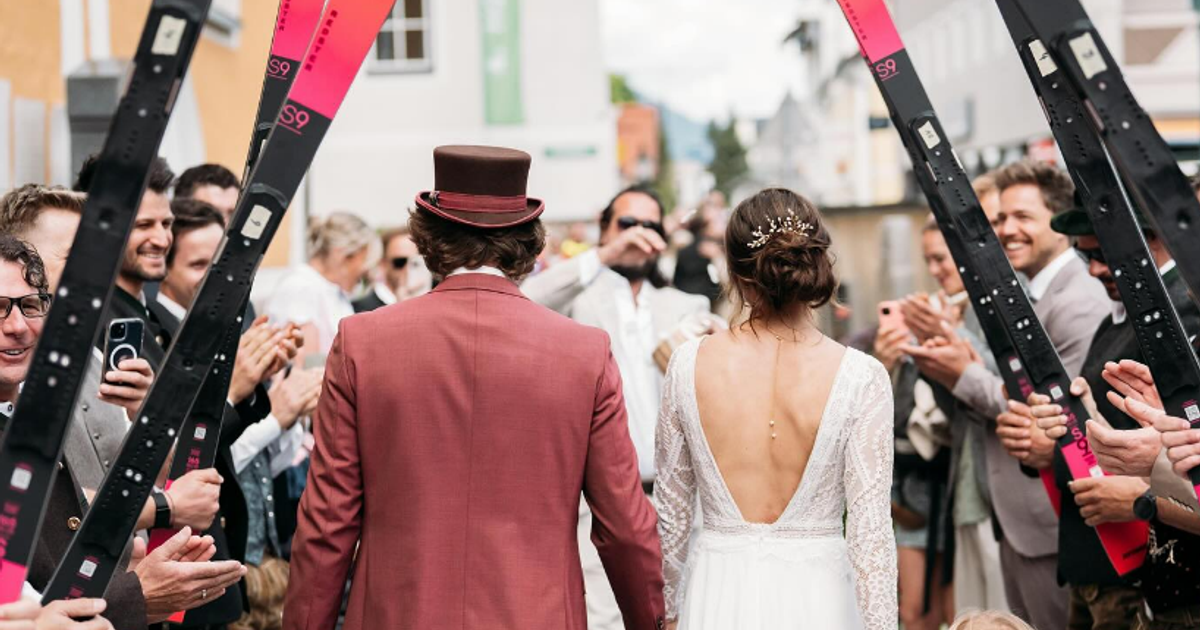 Tiroler Skistar lüftete das Hochzeits-Geheimnis: „Mr. & Mrs. Feller ...