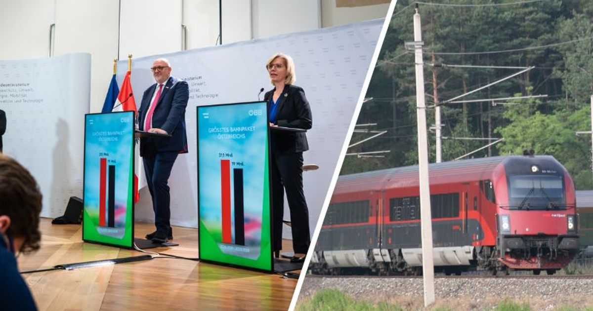 Upgrade für den Bahnverkehr in Österreich: ÖBB-Rahmenplan sieht 21,1 ...