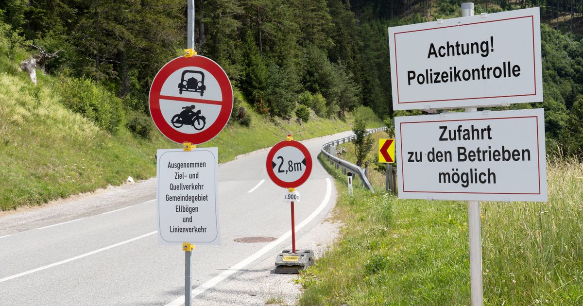 Nach Verkehrskollaps in Ellbögen: Am Wochenende werden Kontrollen ...