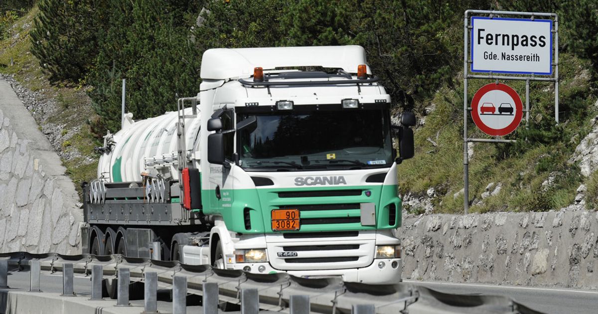 Fernpass: Gutachter sieht mit Tunnel 7,5-Tonnen-Limit nicht gefährdet ...