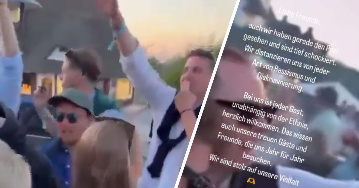 Nazi-Parolen und Hitlergruß: Video von Feier auf Insel Sylt sorgt für ...