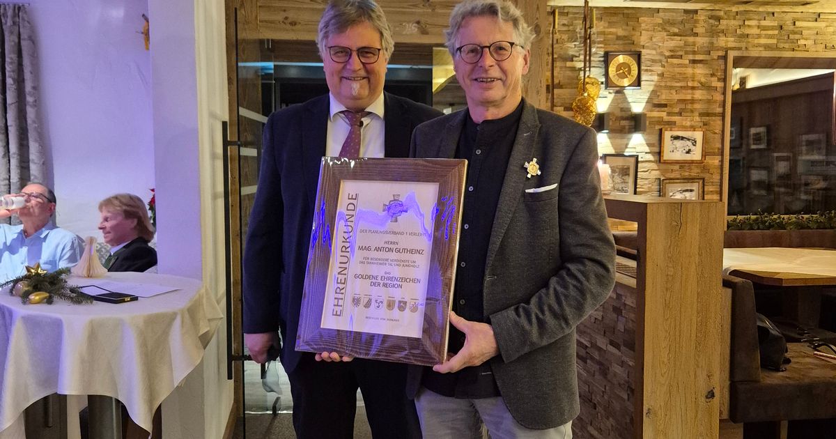 Ehrenamt mit Herz: Toni Gutheinz erhält höchste Auszeichnung der Region ...