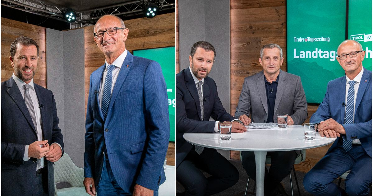 Mattle gegen Dornauer: Das war das letzte Wahl-Duell bei „Tirol Live ...