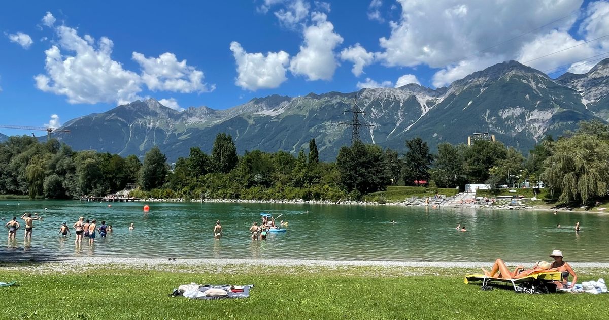 Brütende 36 Grad in Innsbruck: In Tirol gilt bis Mittwoch eine ...