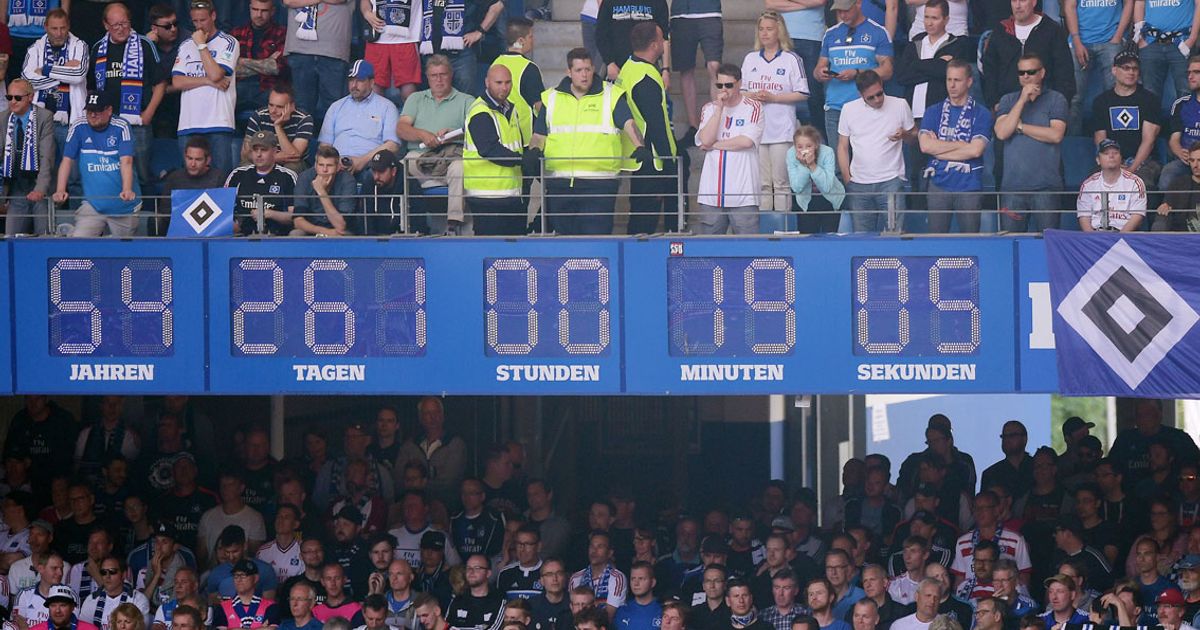 Die Tage der berühmten Stadionuhr des HSV sind gezählt | Tiroler ...