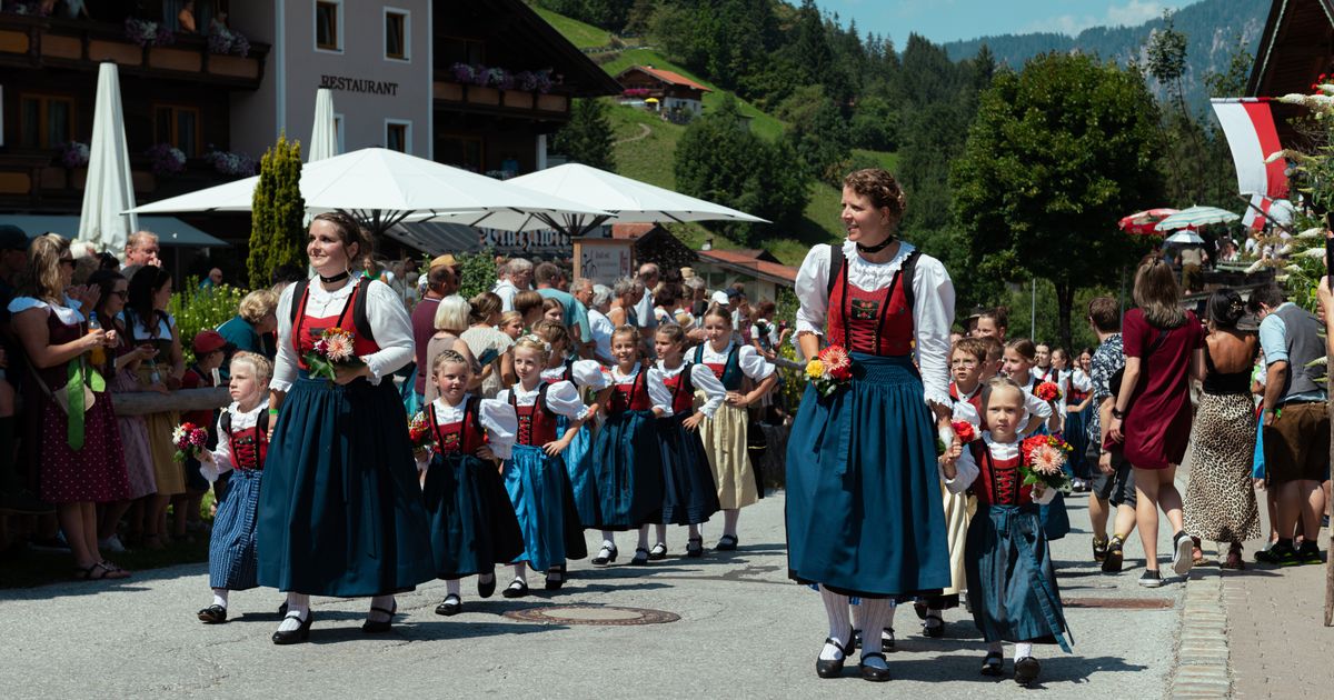 Hochtal feierte sich selbst: Tausende Fest-Besucher in der Wildschönau ...