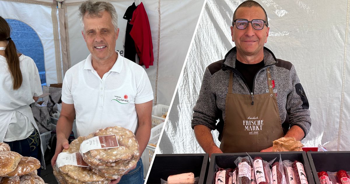 Zwei Helden des Landecker Frischemarkts: Diese Standler sind nicht zu ...