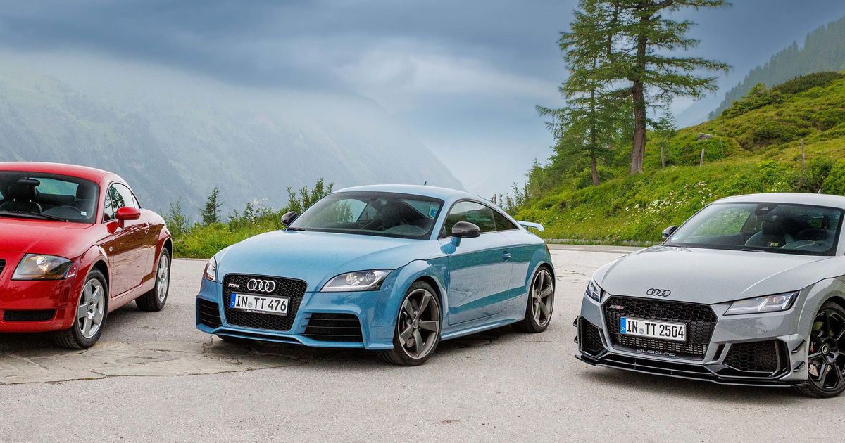 25 Jahre Audi TT: Das Rendezvous mit einer Ikone | Tiroler Tageszeitung ...