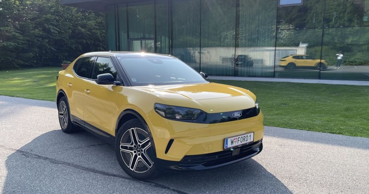 Kraftvoll und vollelektrisch: Ford hat den Capri völlig neu gedacht ...